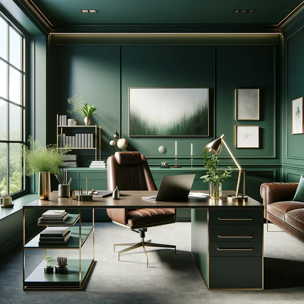 8 Fresh Office Paint Color Ideas"